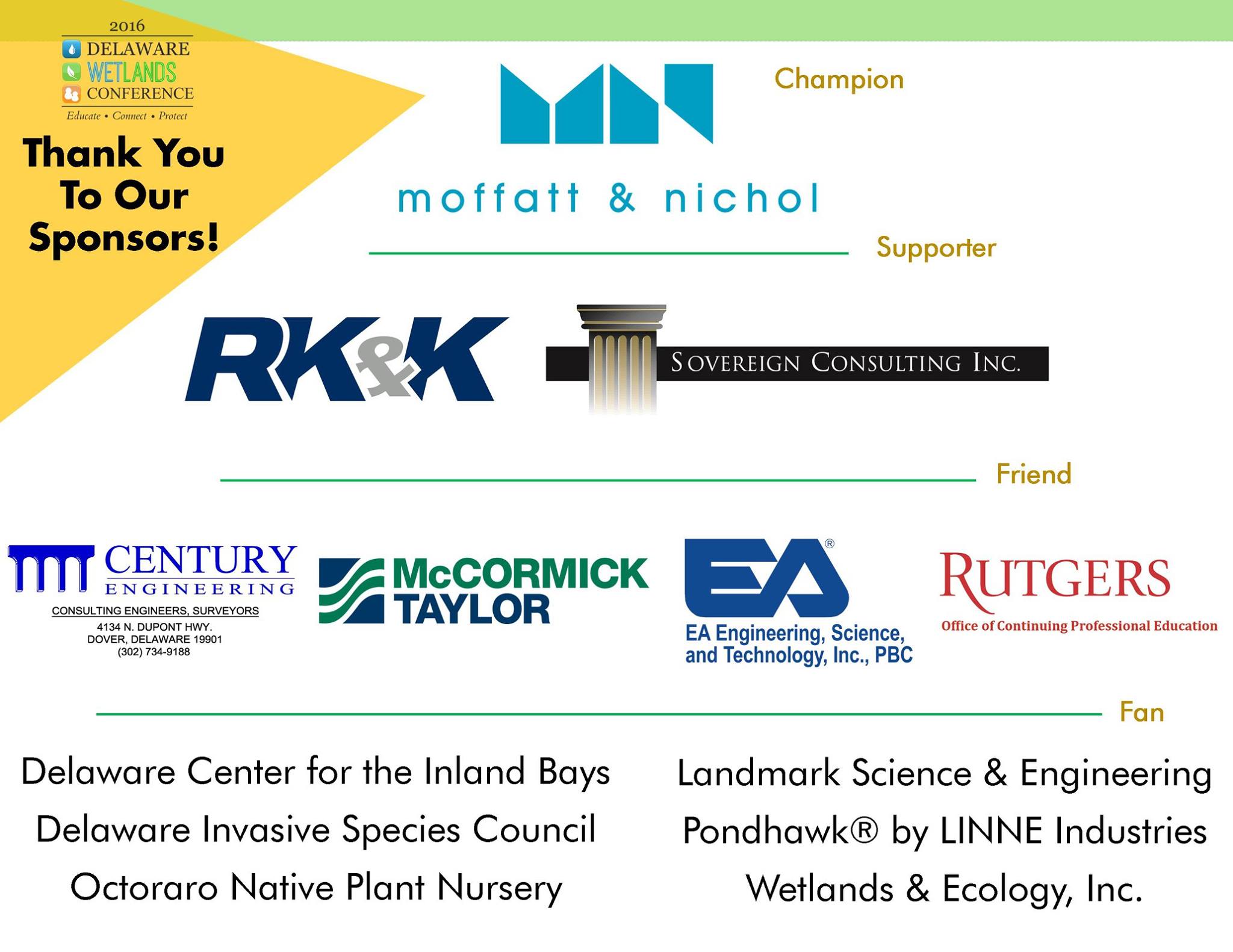DISC is a proud sponsor of the 2016 Delaware Wetlands Conference ...
